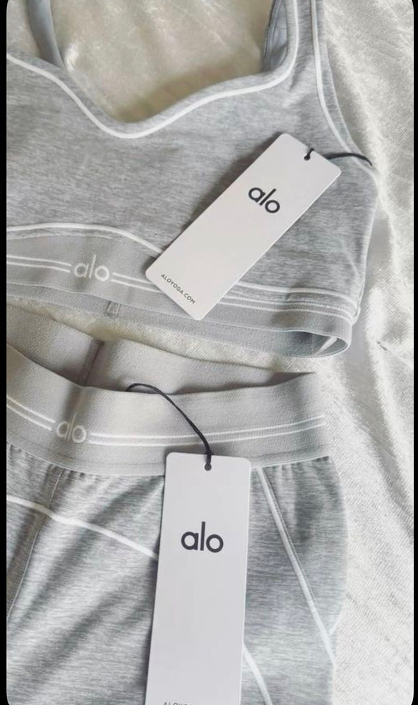 Grey alo gym sets – Pretty Boutique